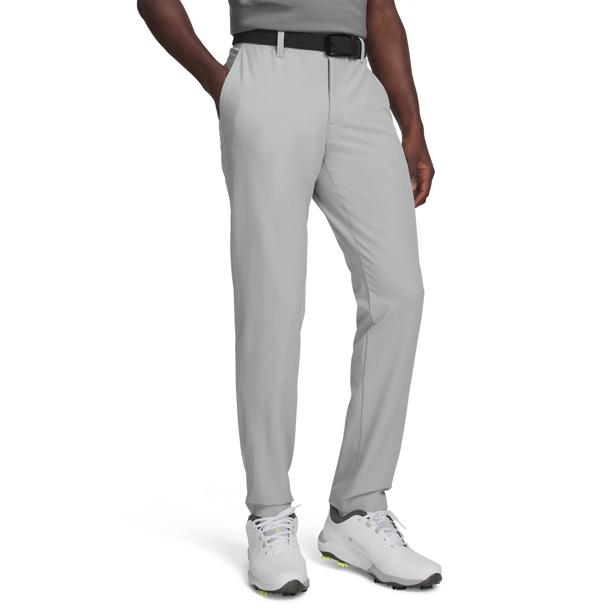 Under Armour Golf UA Drive Slim Tapered Trousers - Titanium/Halo Grey ...
