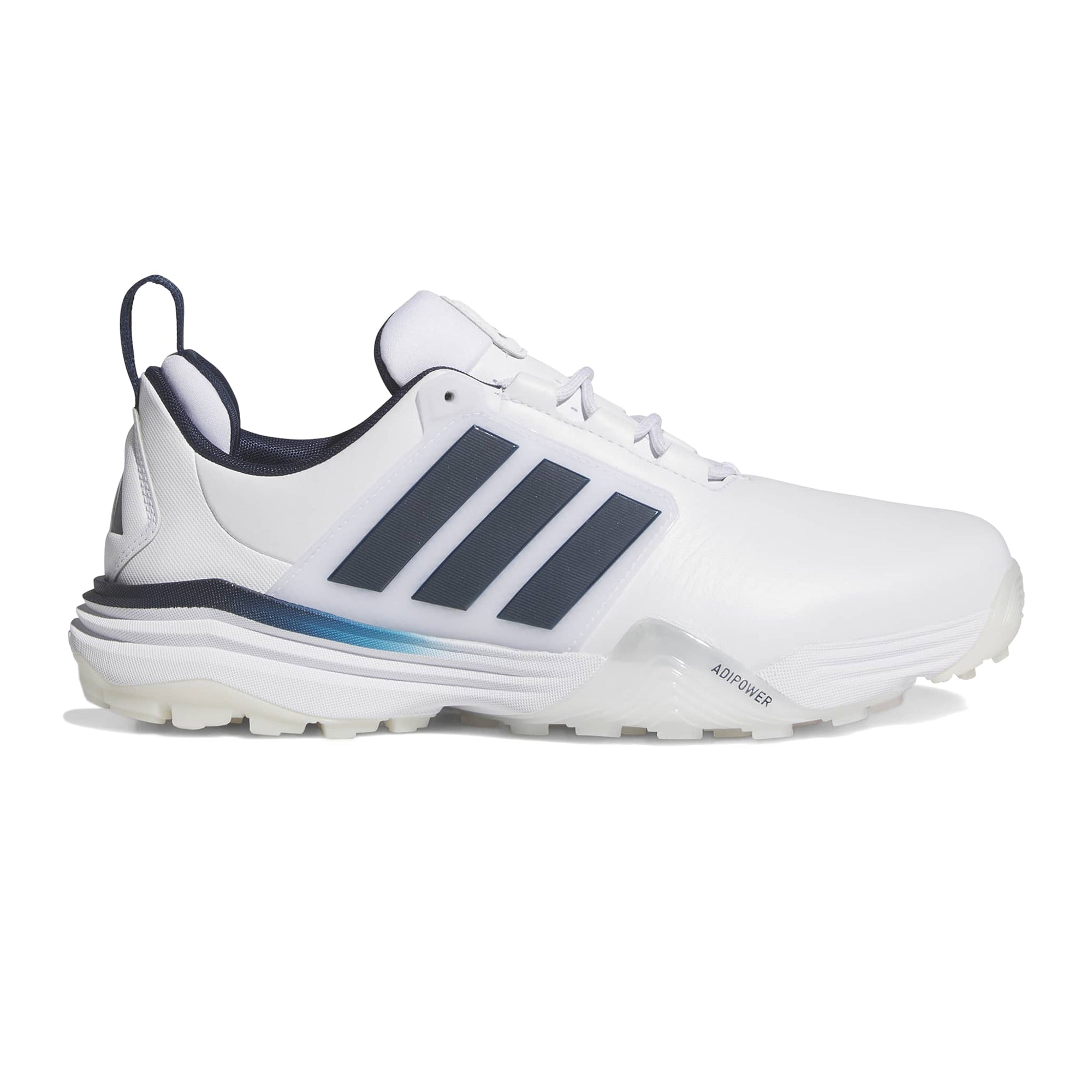 adidas Adipower 26 Spikeless WD Golf Shoes - White/Collegiate Navy ...