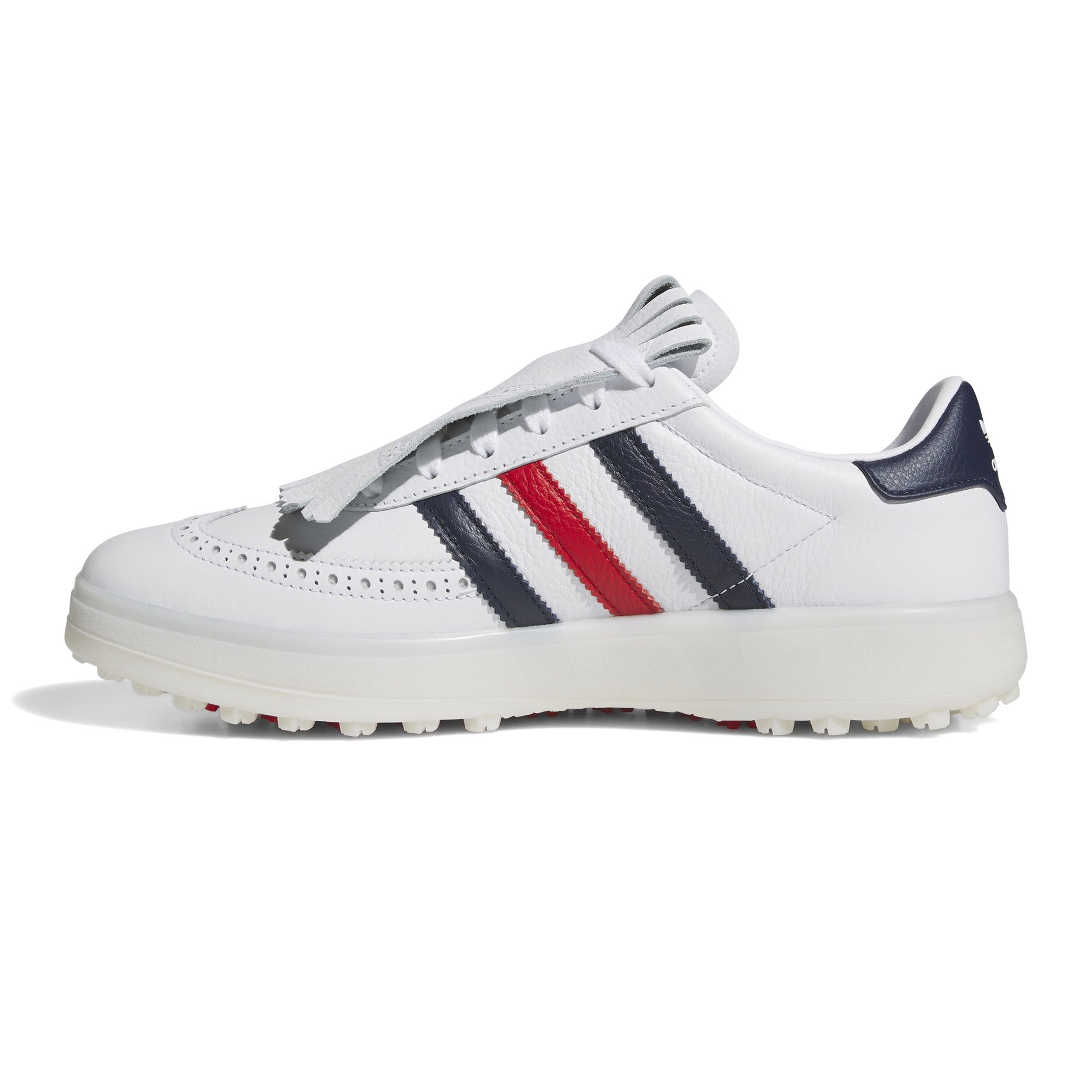 adidas Originals Coursecup Spikeless Golf Shoes - White/Night Indigo/Better Scarlet - IH2266 ...
