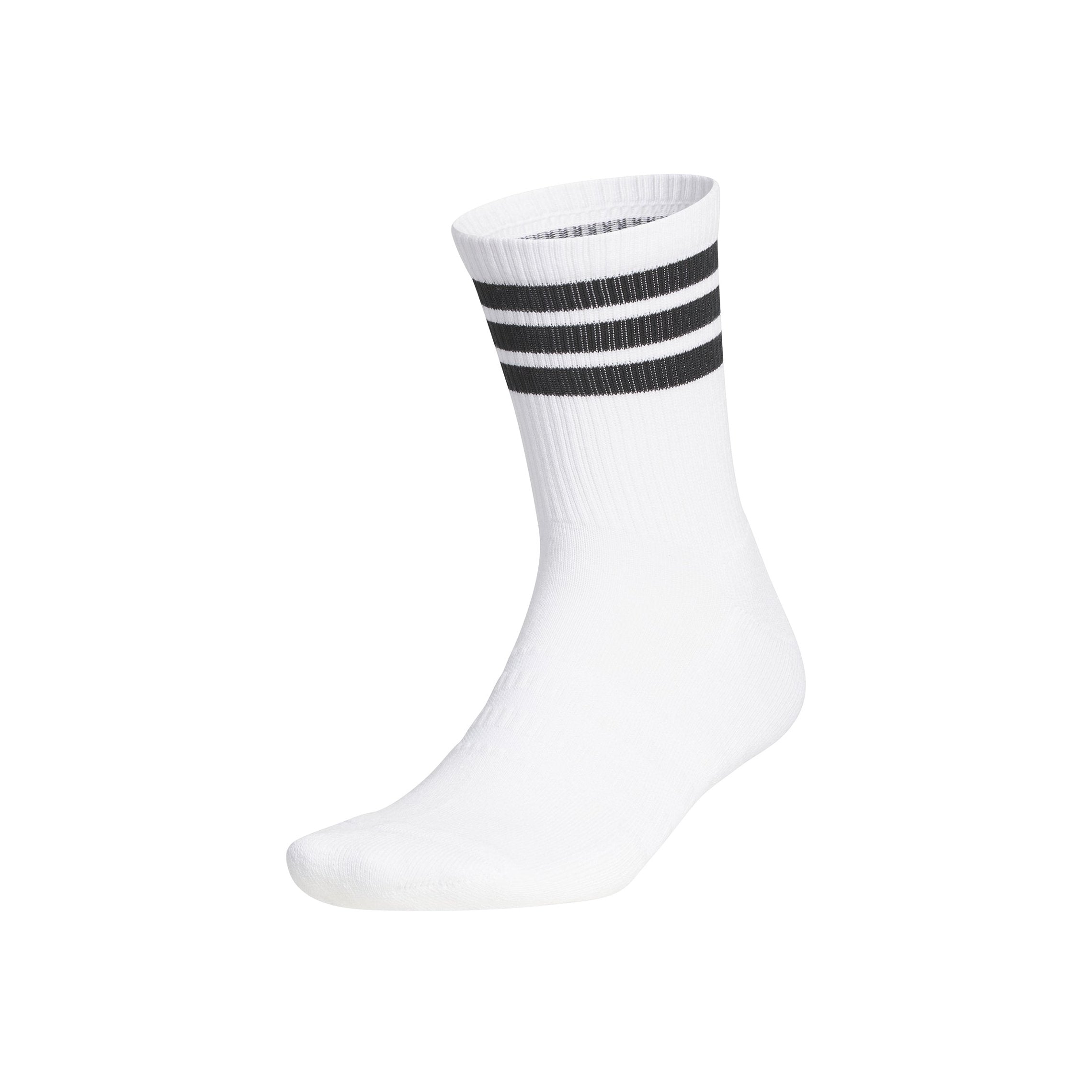 adidas Golf 3-Stripes Half Crew Sock - White - JI7416 - Function18