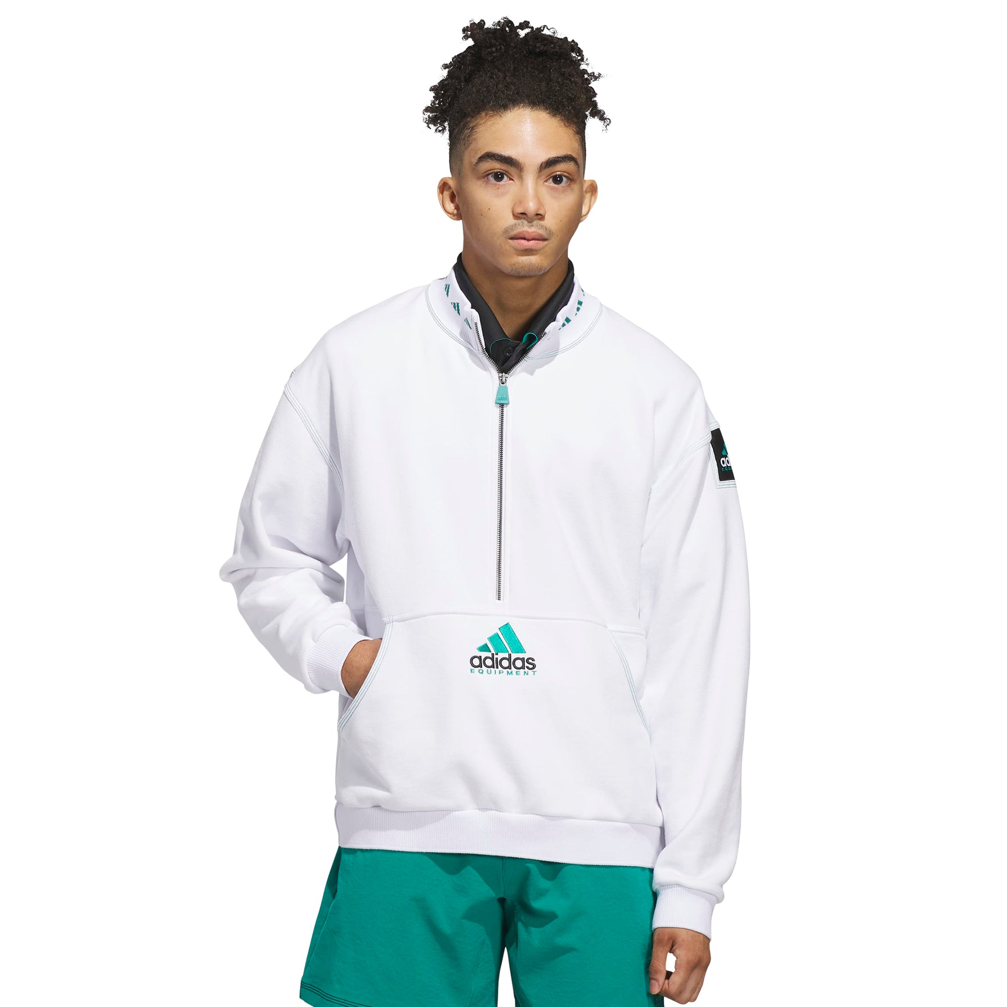 adidas Golf EQT 1/4 Zip - White - JN9752 - Function18 | Restrictedgs