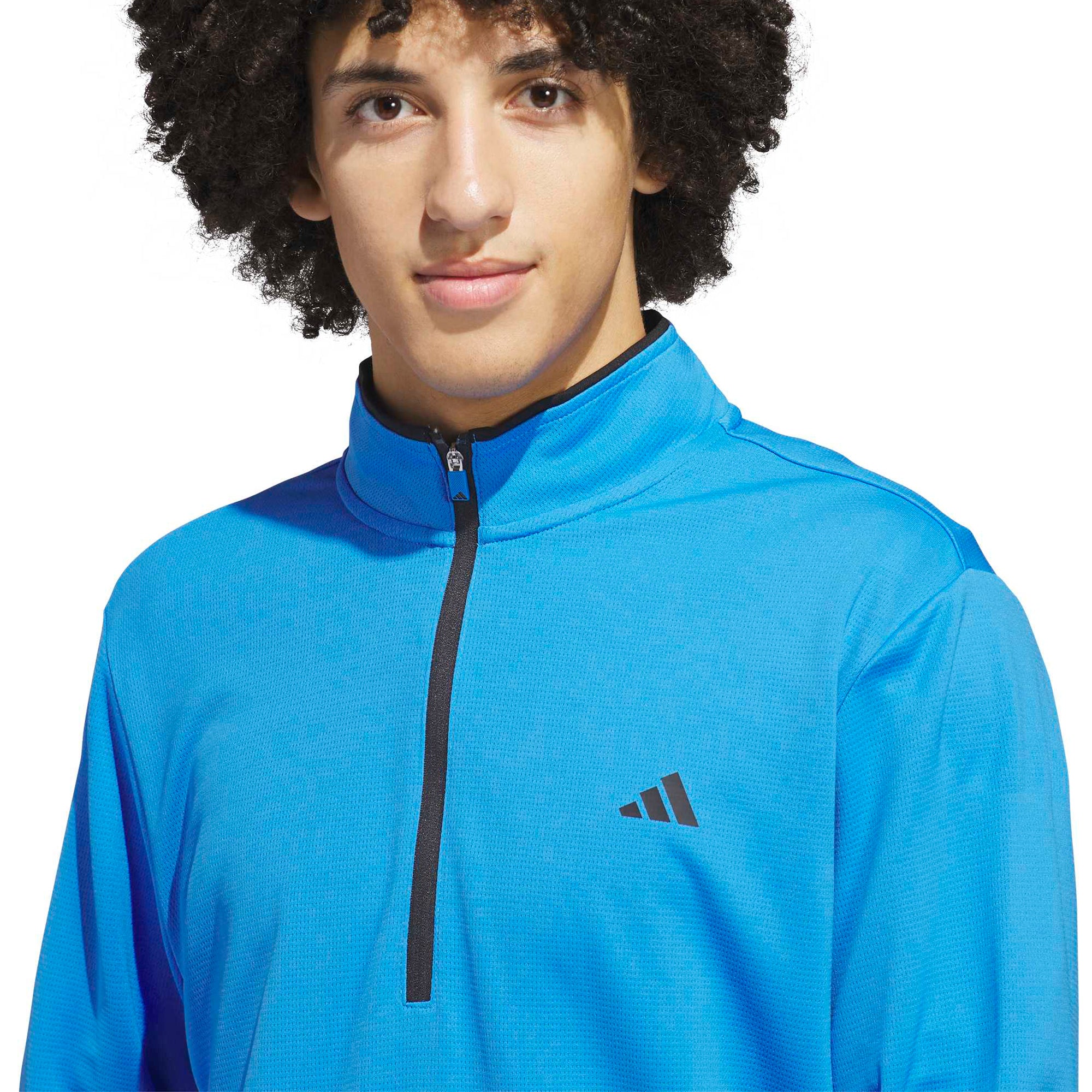 adidas Golf Lightweight 1/2 Zip - Lucid Ray Blue - KC4035 - Function18