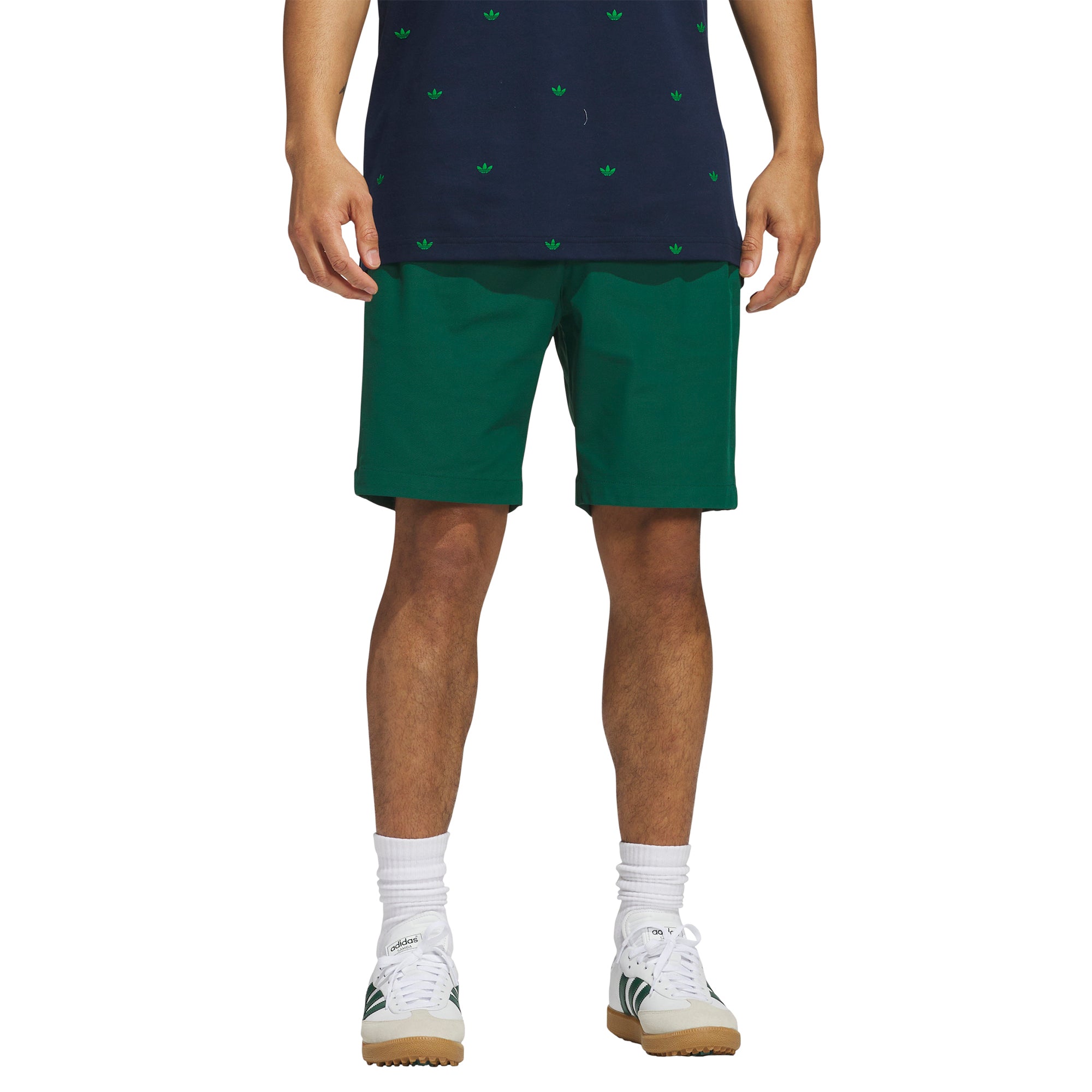 adidas Golf Originals Twistknit Pleated Shorts - Collegiate Green ...