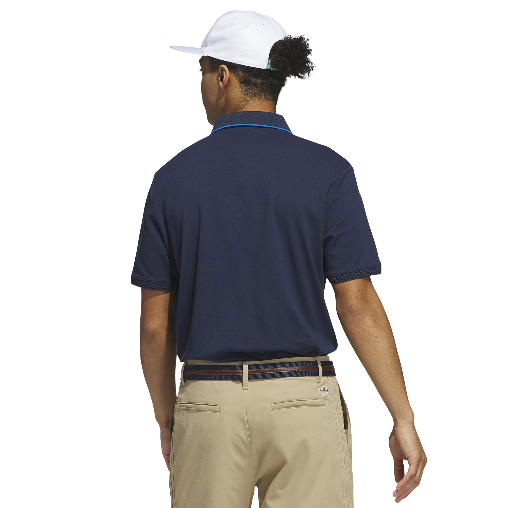 adidas Golf Originals Twistknit Trefoil Shirt - Night Indigo - JH3859 ...