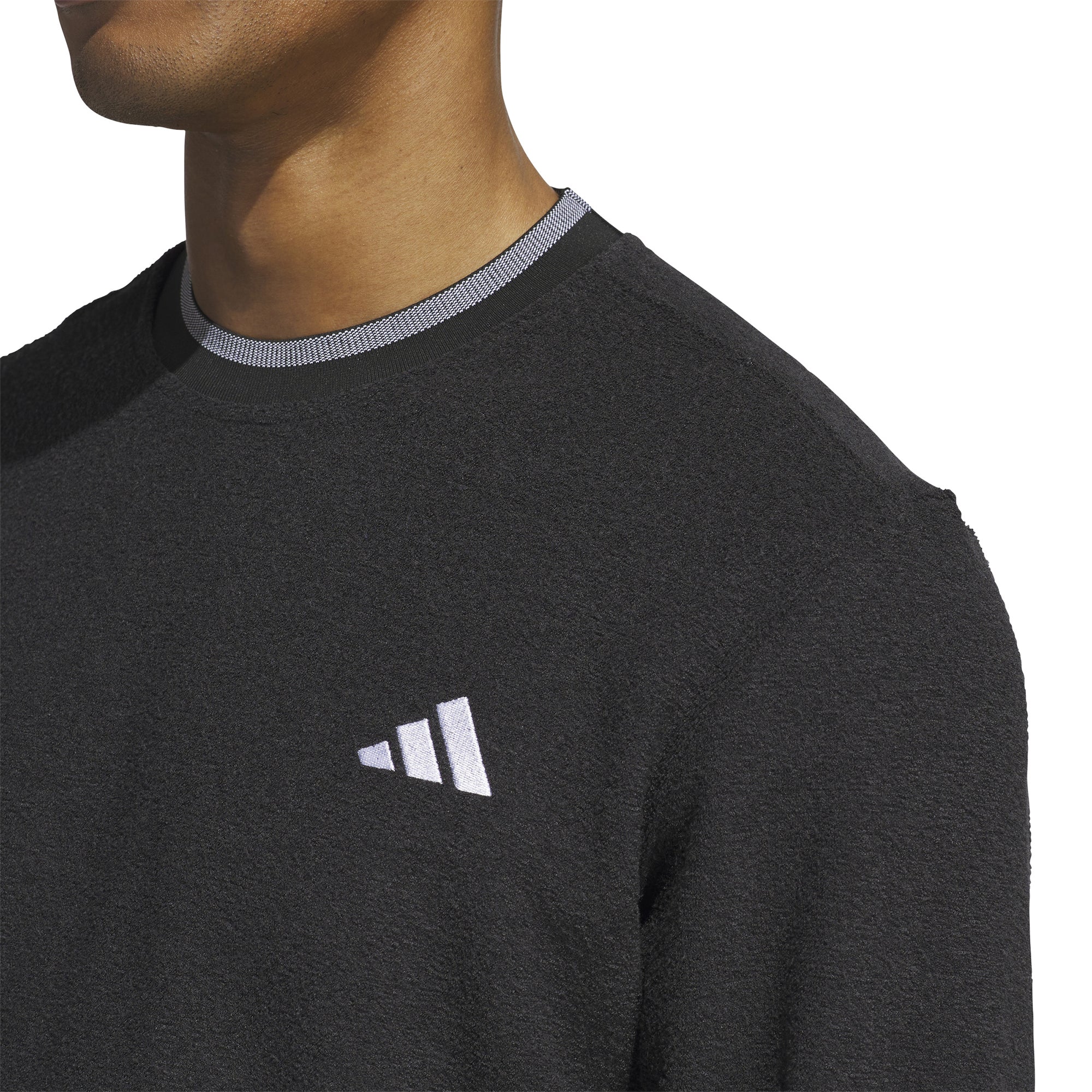 adidas Golf Tour Crew Neck - Black - JW1616 - Function18 | Restrictedgs