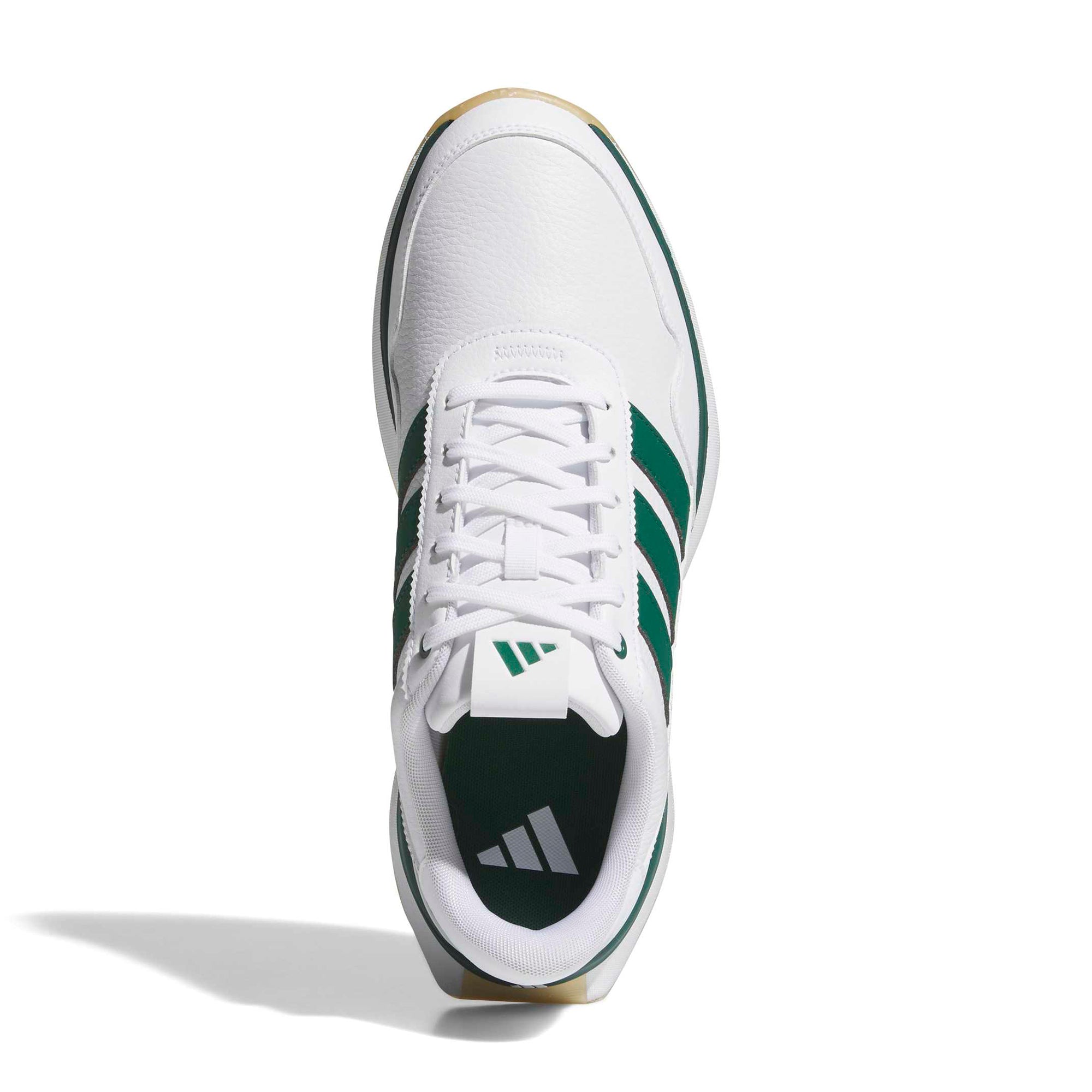 adidas S2G 26 Leather Spikeless Golf Shoes - White/Collegiate Green ...