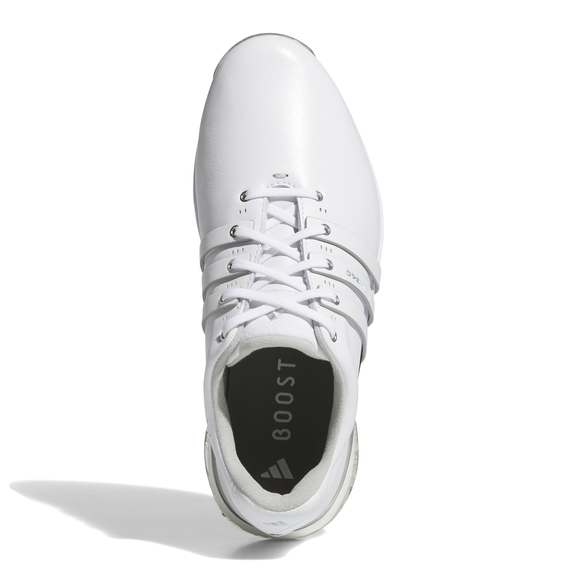 adidas Tour360 25 Spikeless WD Golf Shoes - White/Silver Metallic ...