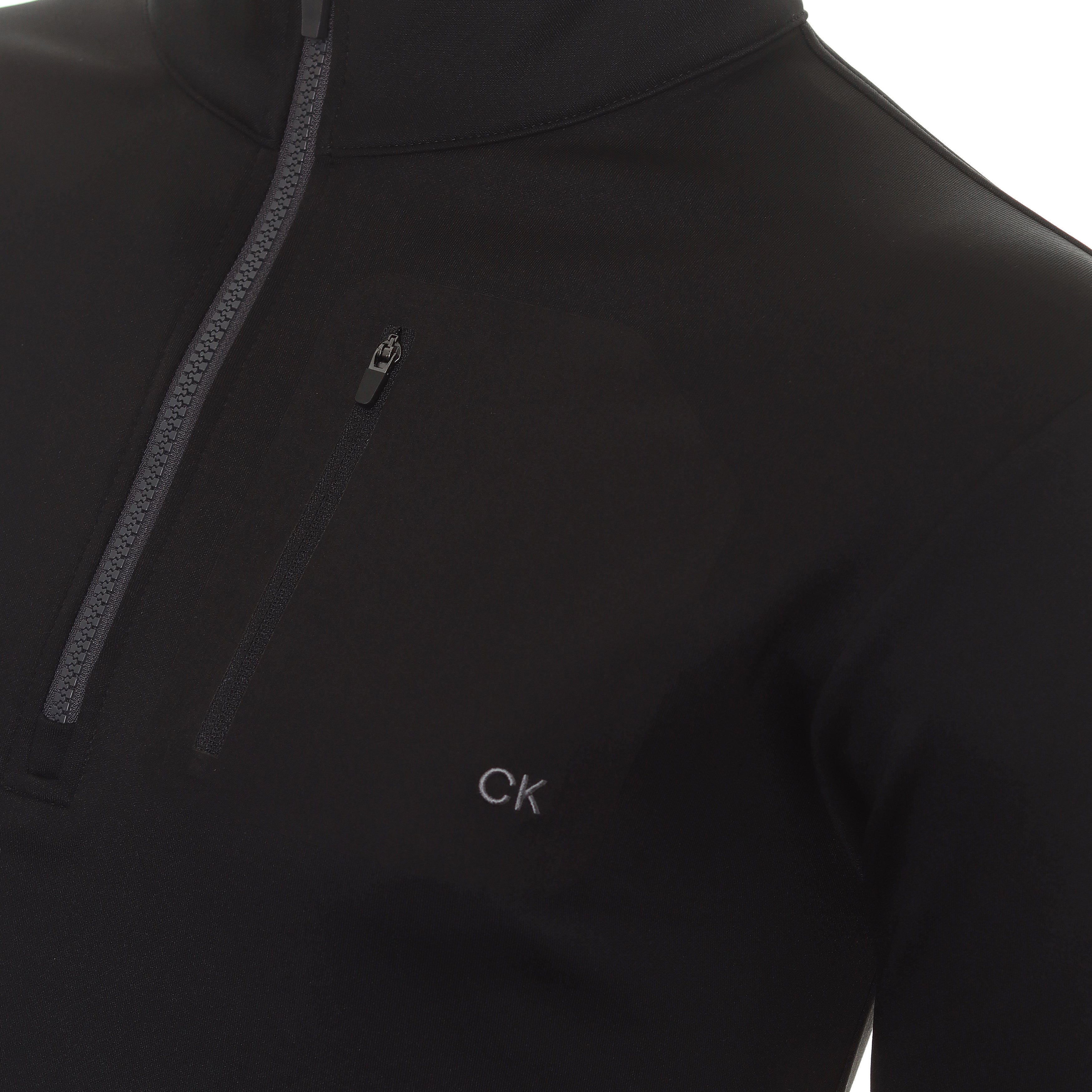 Calvin Klein Golf Delta Half Zip - Black - C9777-Blk - Function18