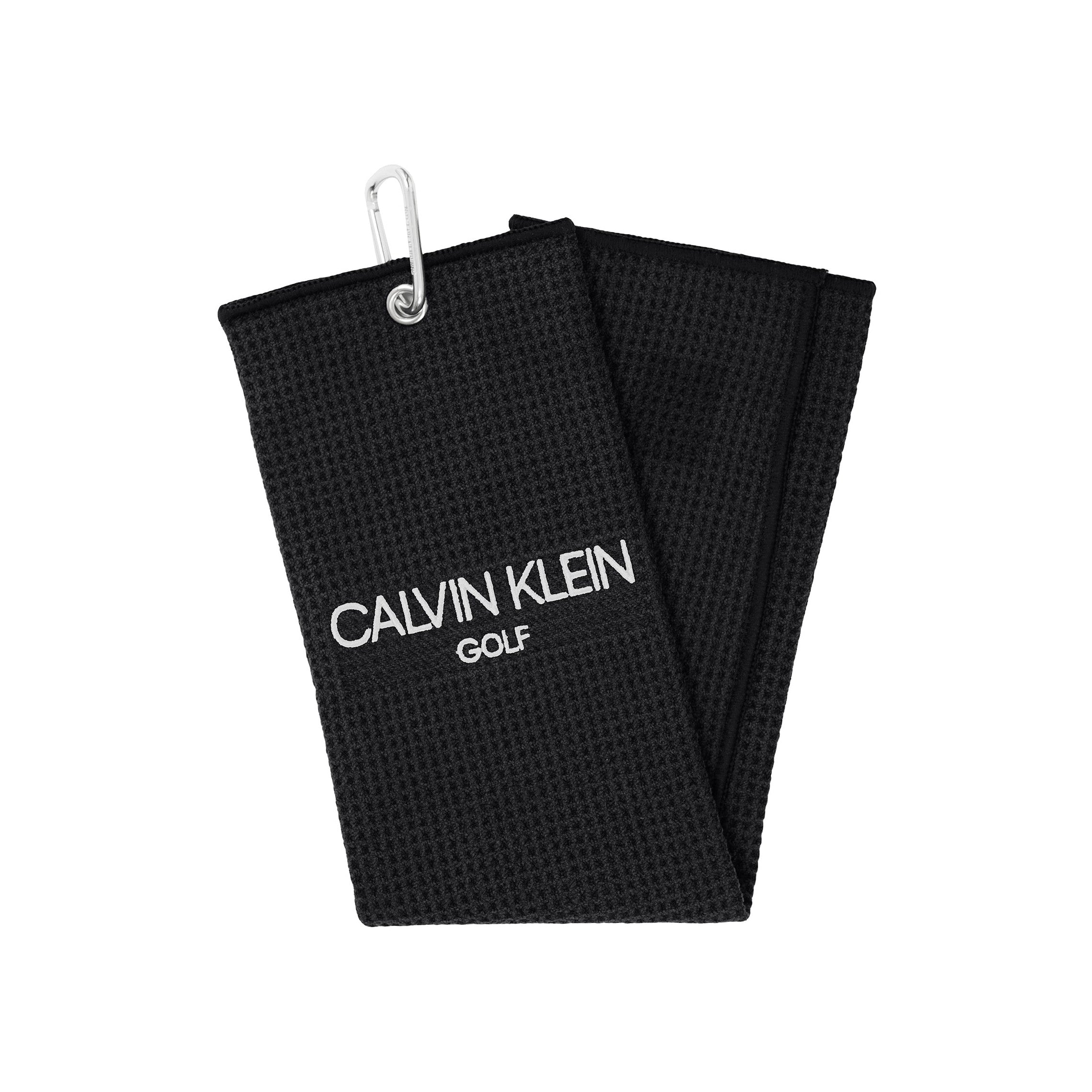 Calvin Klein Tri-Fold Towel C9652 Black White | Function18