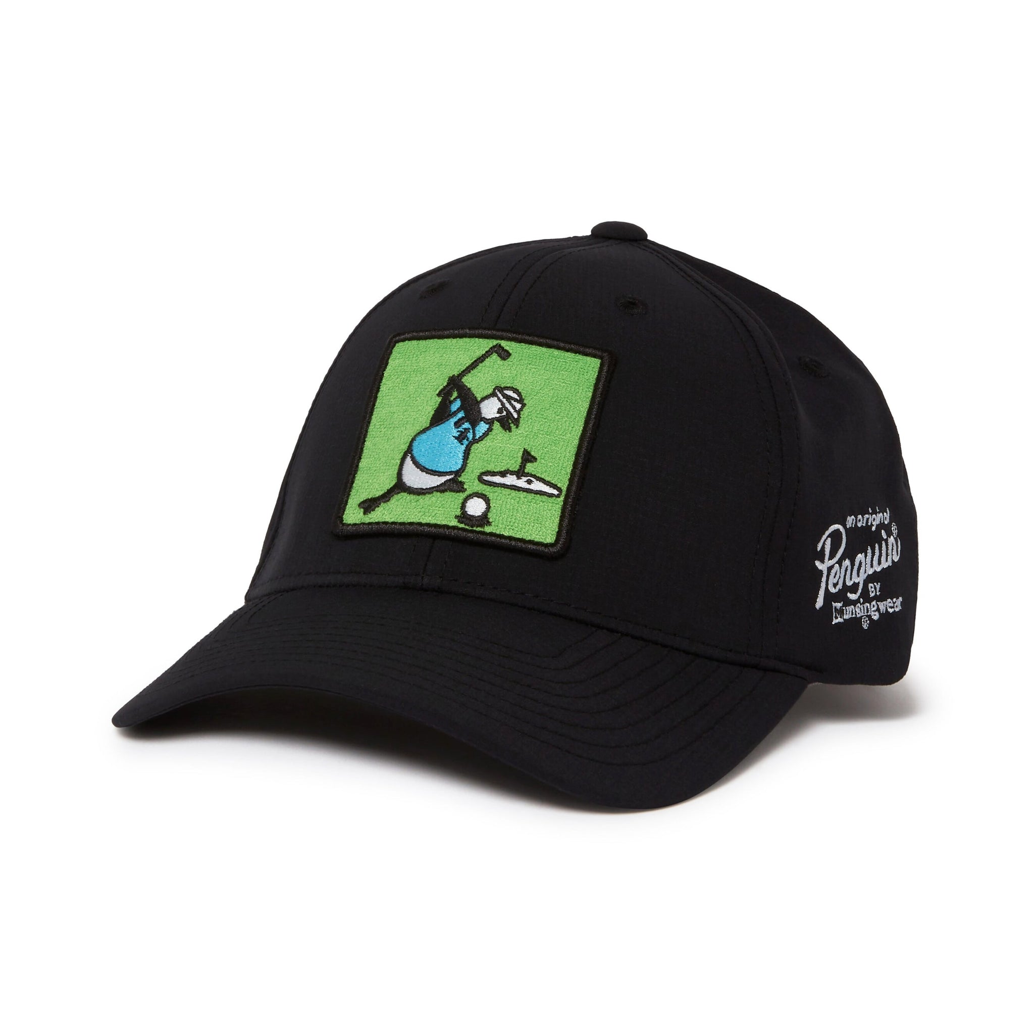 Original Penguin Golf Country Club Pete Cap OGASD062 Caviar 001 ...
