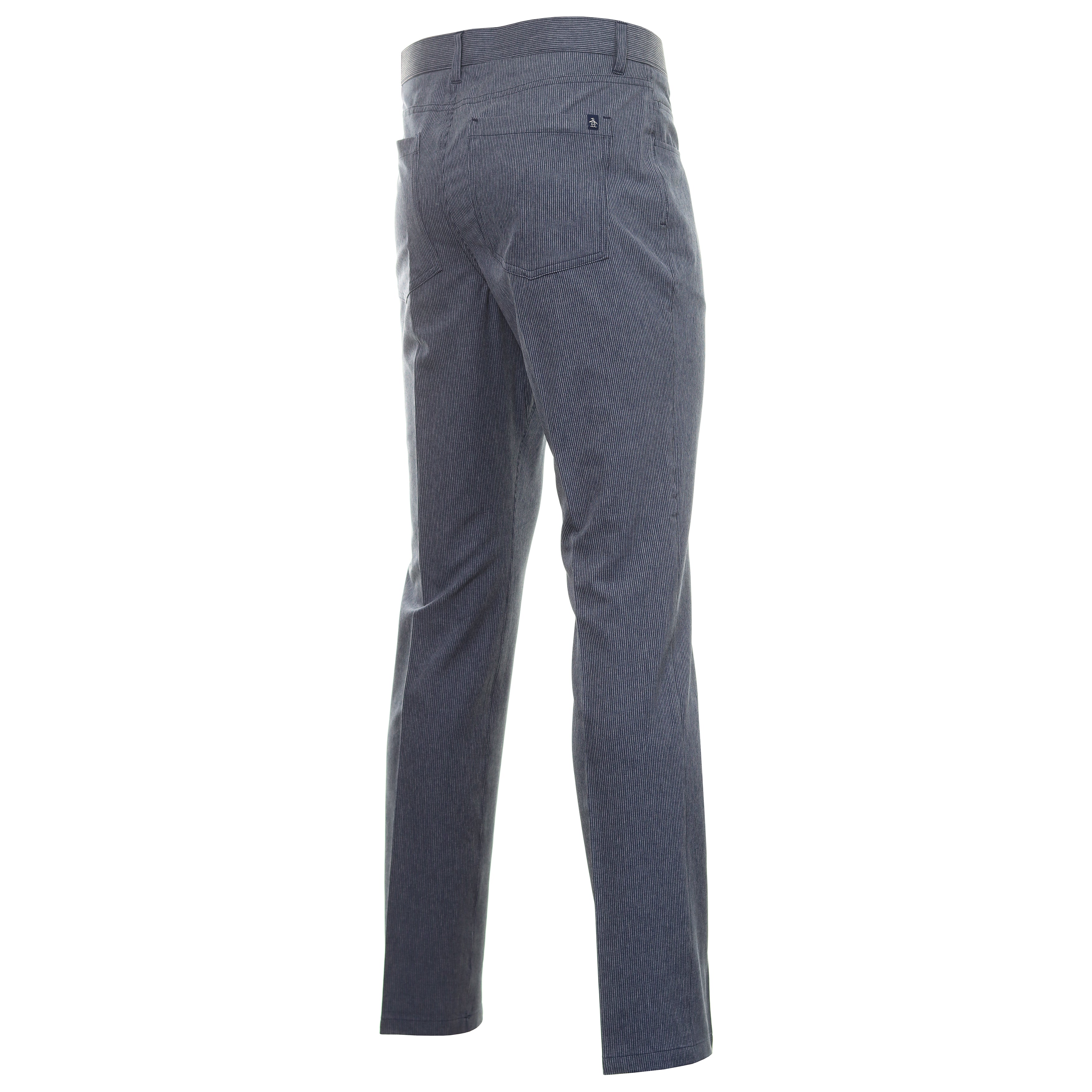 Original Penguin Golf Fine Line Trousers OGBFC013 Blue Iris 417 ...