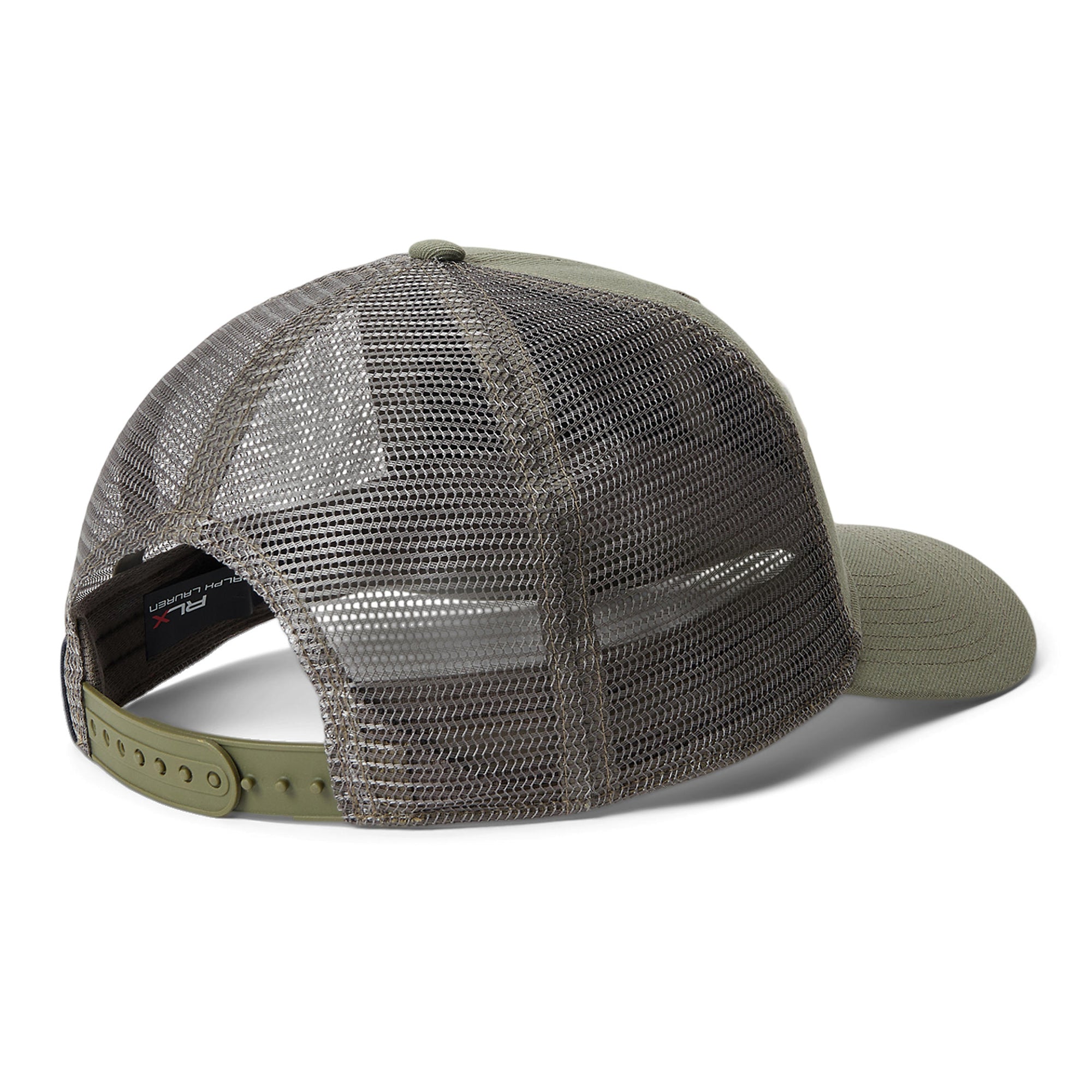 RLX Ralph Lauren High Crown Trucker Cap 785863012 Fossil Green 004 ...