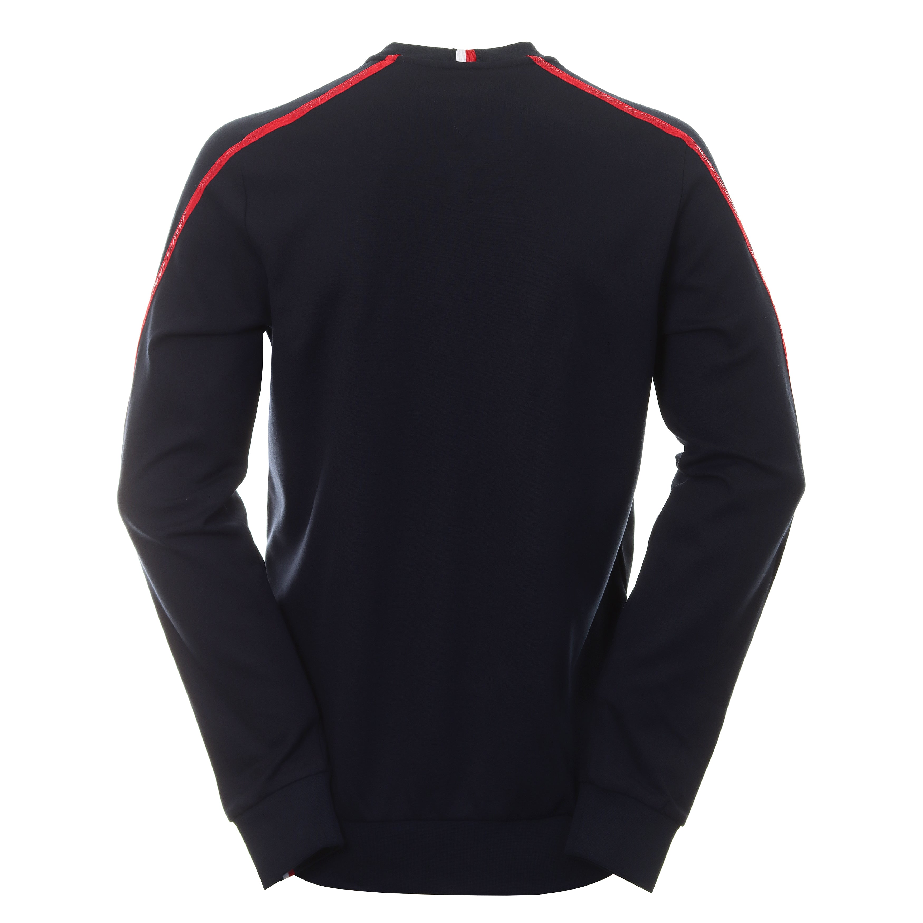 Tommy Sport Trim Crew Neck Sweater - Desert Sky DW5 - MW0MW27552-DW5 ...